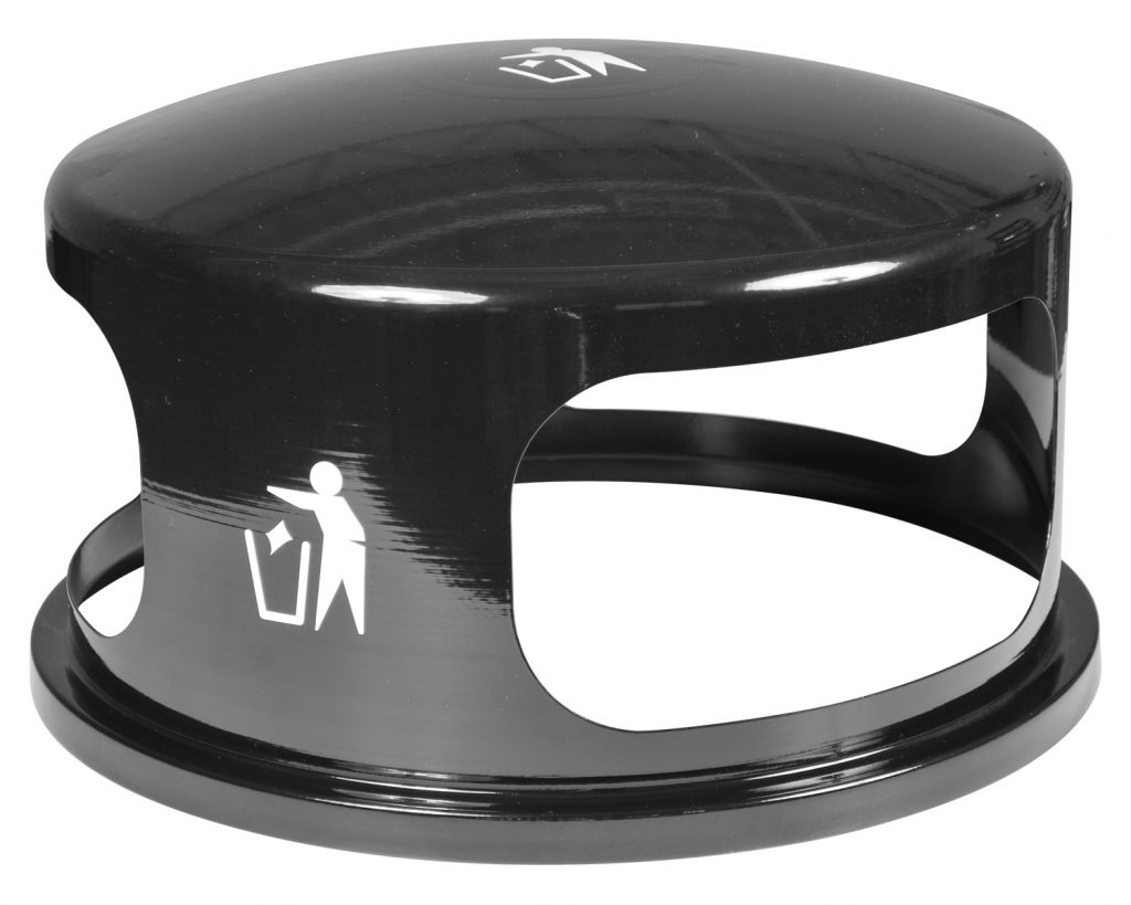 Landscape Series Trash Receptacle w/ Dome Top
