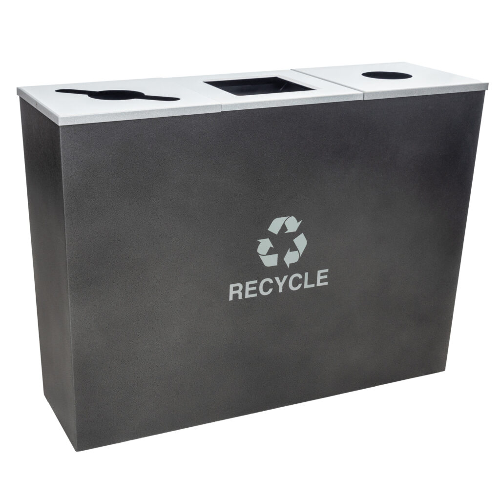 Metro Collection Three-Stream Receptacle - Ex-Cell Kaiser