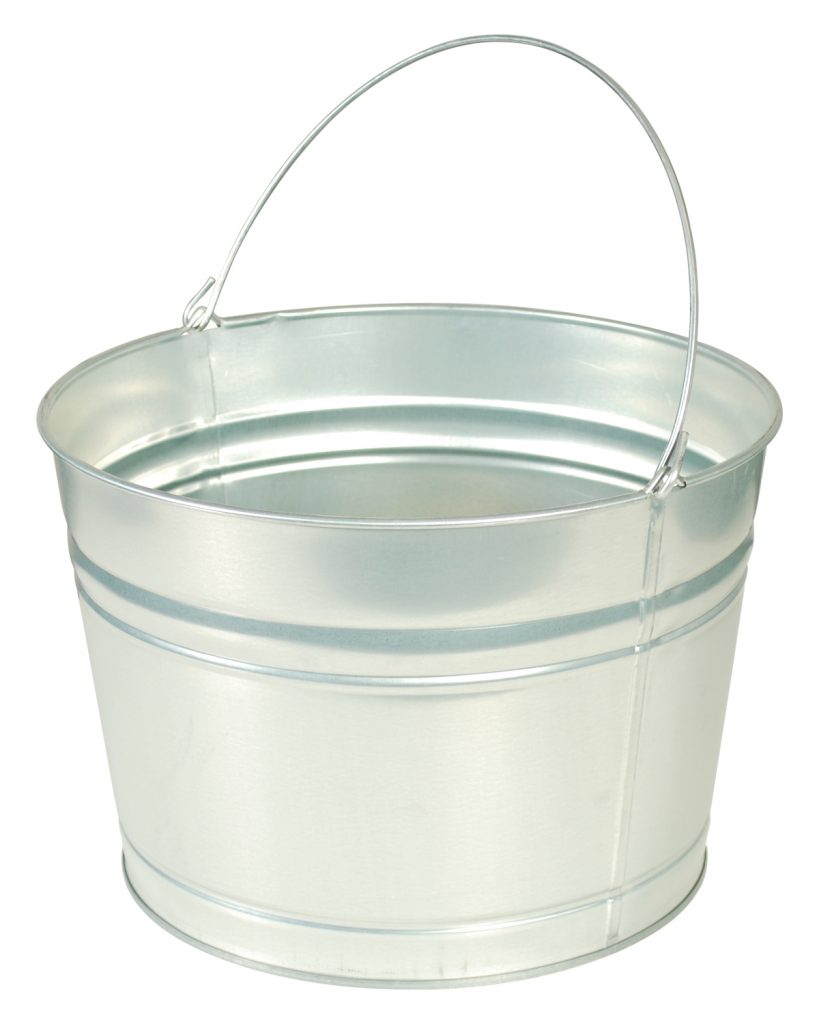 Galvanized Bucket for SRS-01