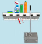 The Clincher Mop and Broom Holder