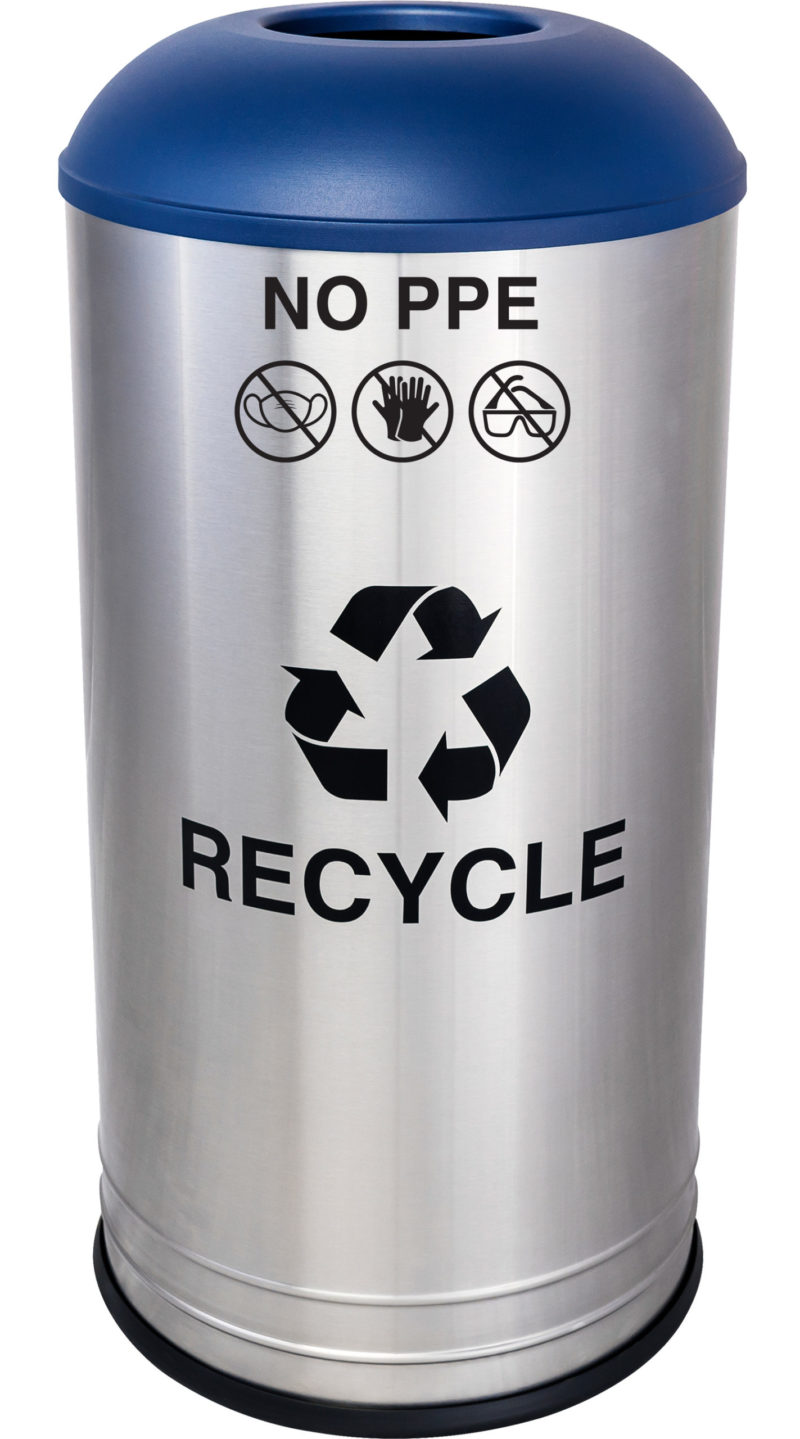 PPE Specific Decal to ensure users of correct disposal and recycle